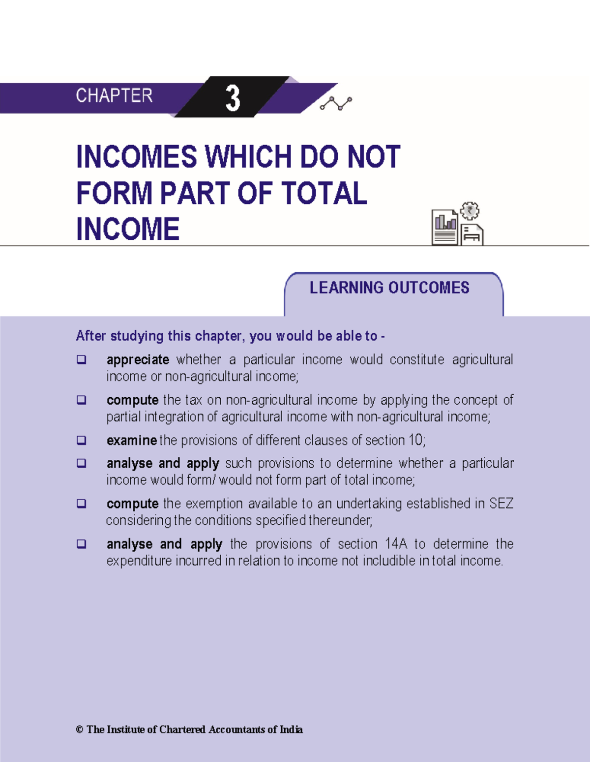 Income - 3 INCOMES WHICH DO NOT FORM PART OF TOTAL INCOME LEARNING ...