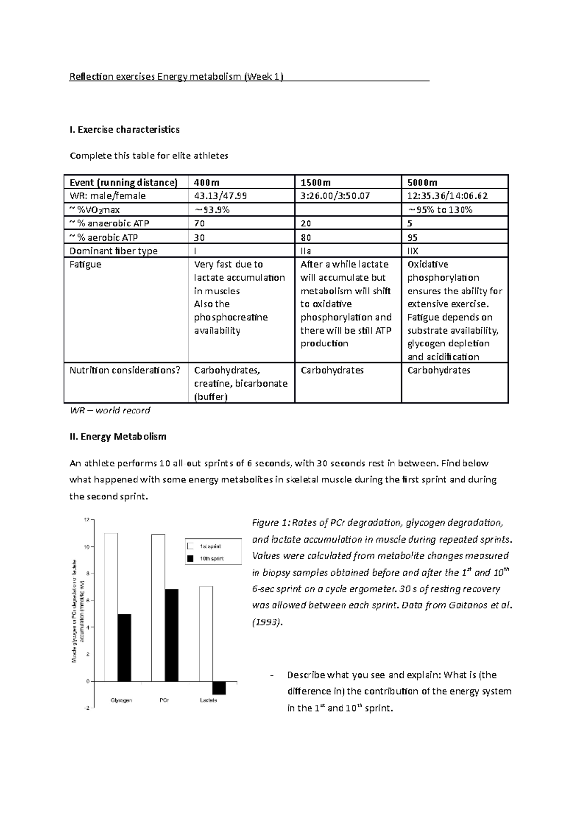 Reflection Exercises I Reflection Exercises Energy Metabolism Week 1 reflection-exercises-i-reflection-exercises-energy-metabolism-week-1