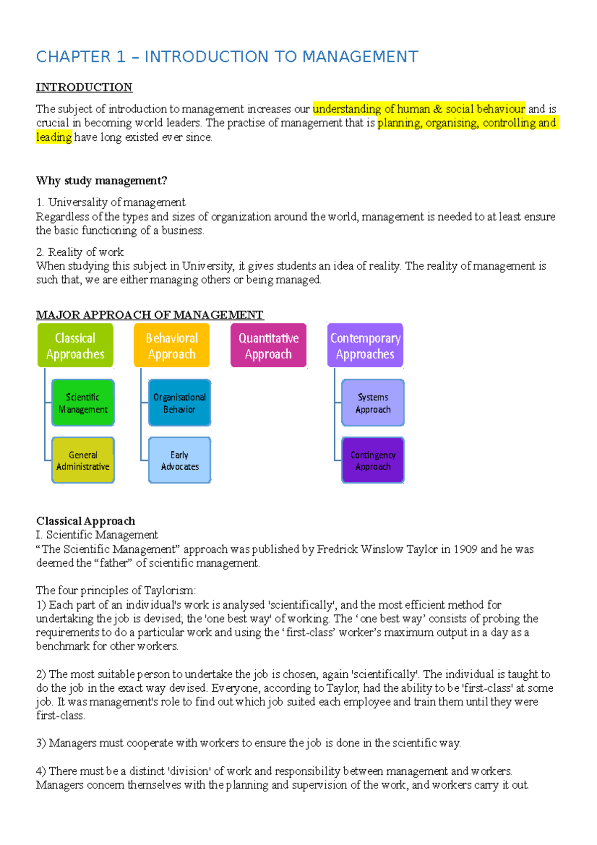 Chapter 1 - n/a - INTRODUCTION The subject of introduction to ...