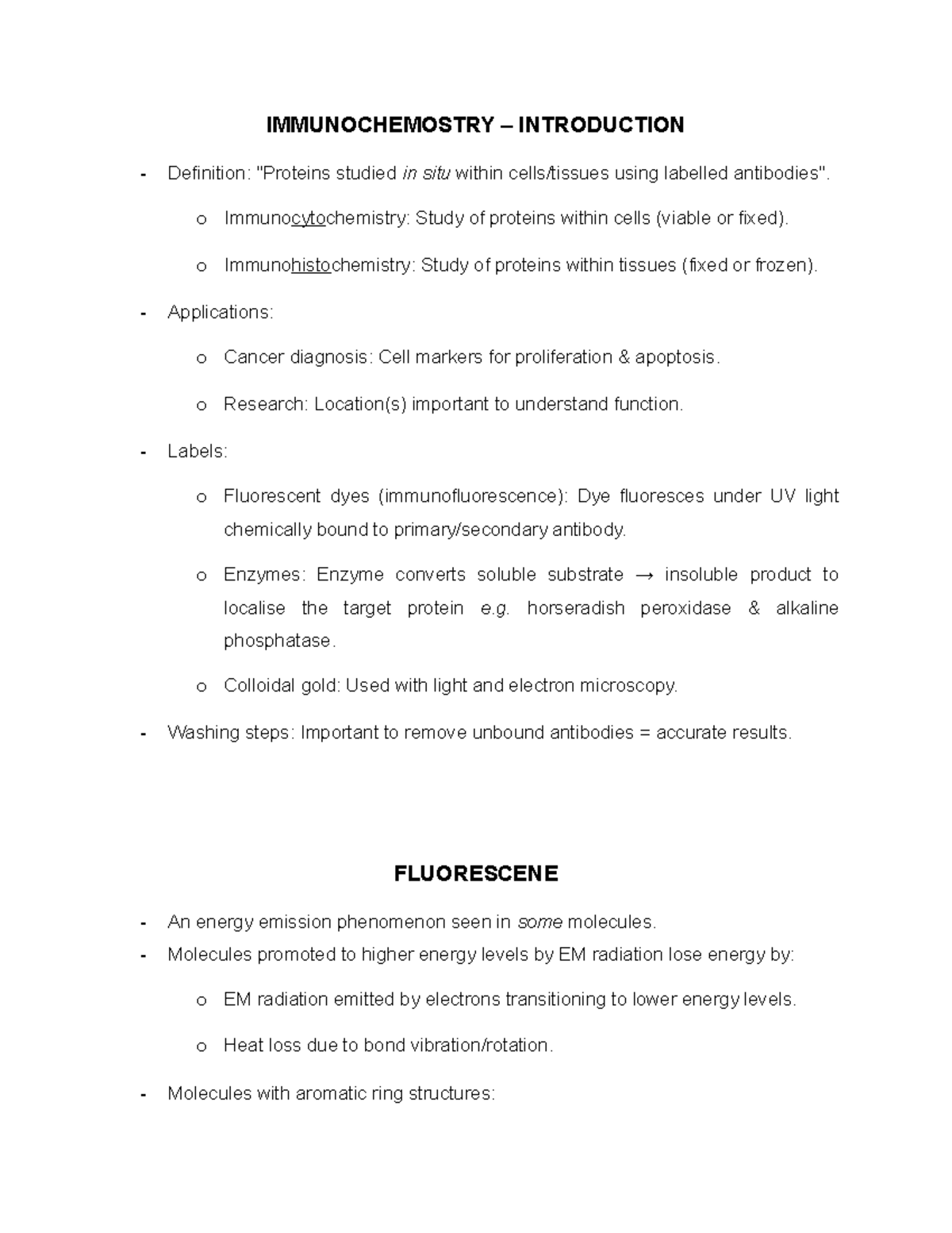 Bb2710 Immunochemistry - IMMUNOCHEMOSTRY – INTRODUCTION - Definition ...