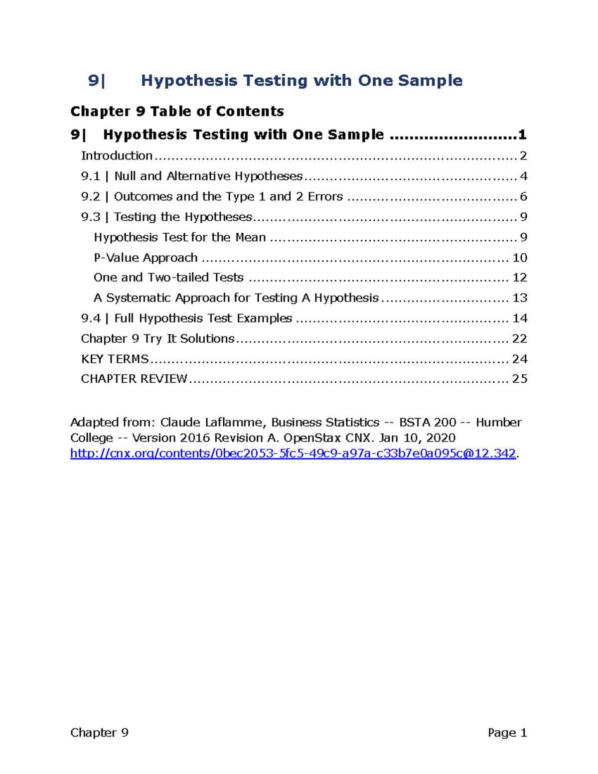 09 - Hypothesis Testing WITH ONE Sample - 9| Hypothesis Testing with ...
