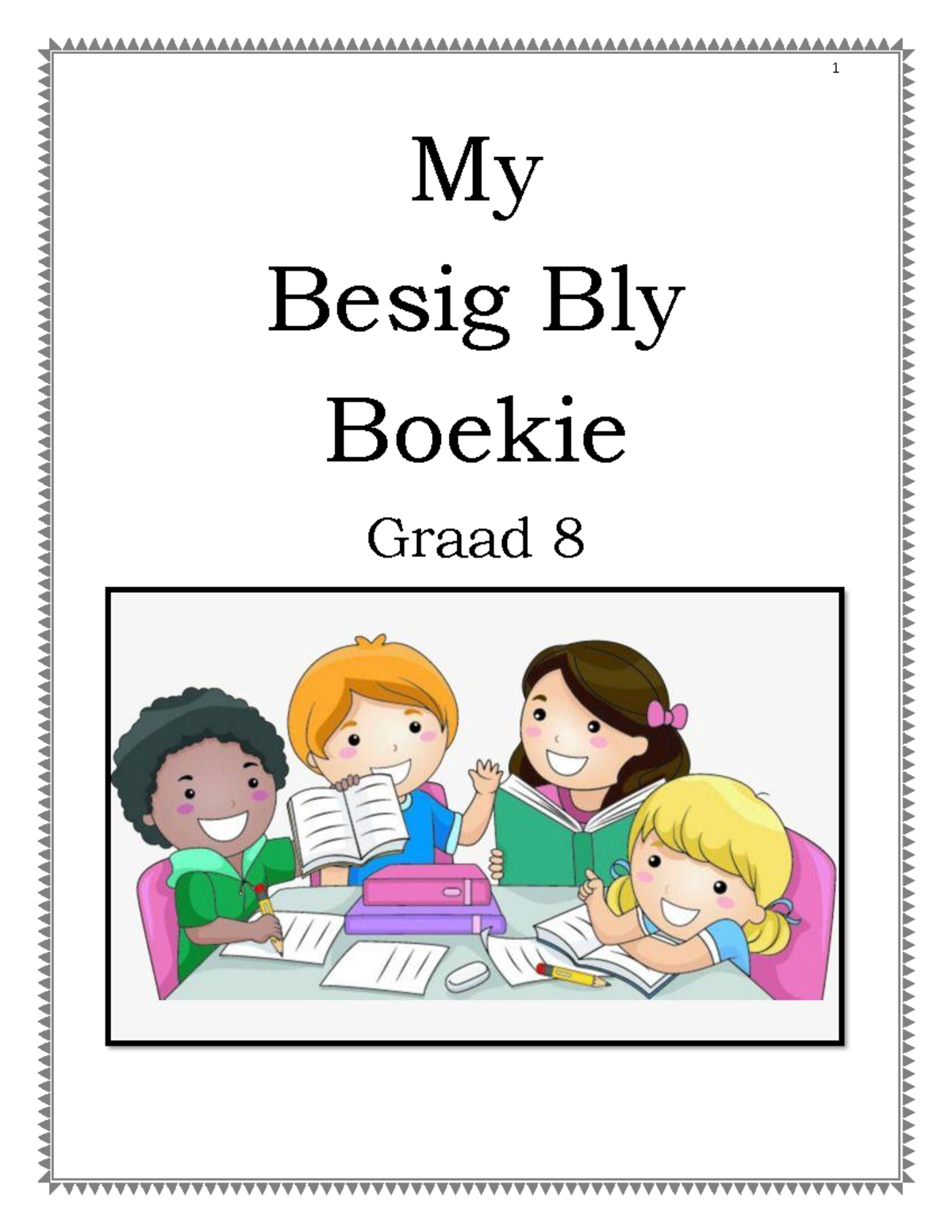 Besig bly boekies Graad 8 - My Besig Bly Boekie Graad 8 Woordeskat ...