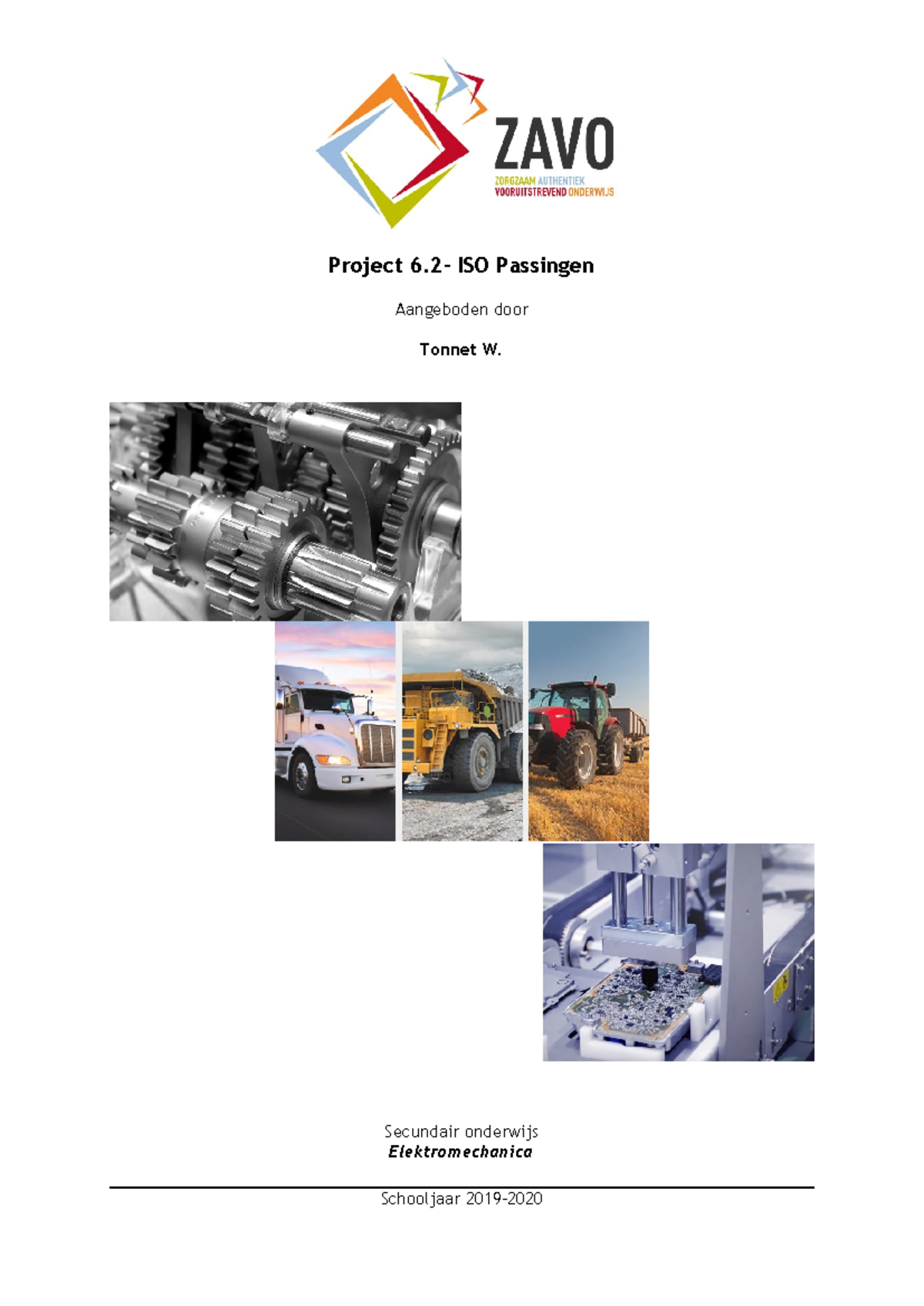 Project 6.2 ISO passingstelsel cursus lln - Project 6– ISO Passingen ...