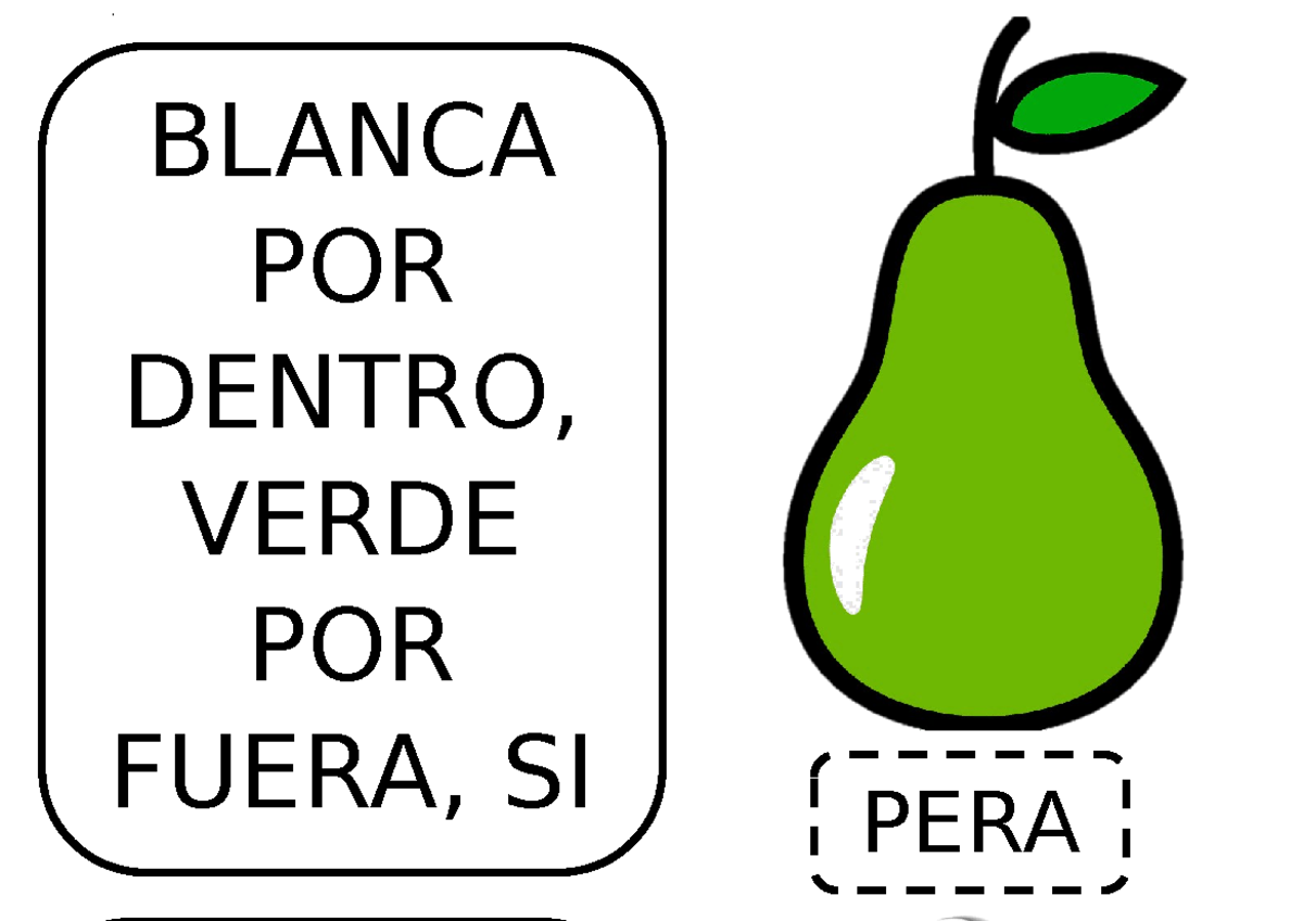 Adivinanzas - Prácticas Pre-profesionales II - ####### . BLANCA POR ...