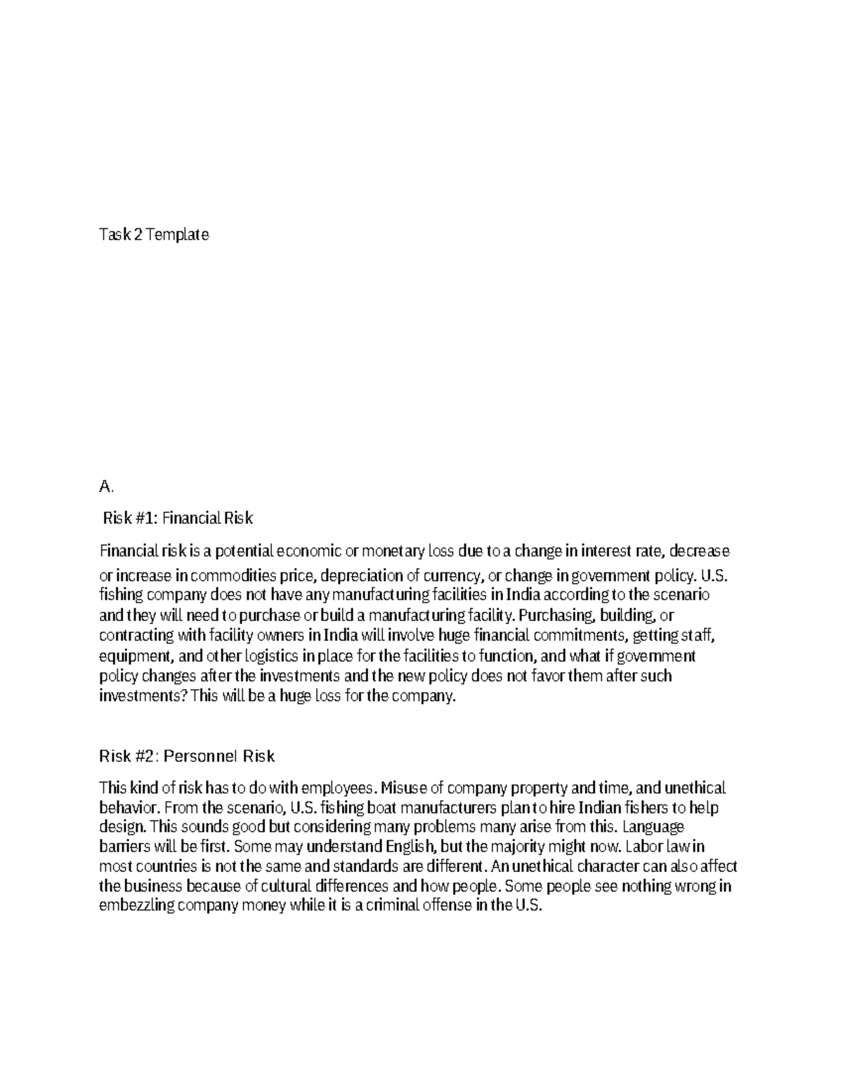 TASK 2 D081 - Task 2 D081 with citation and references. - This kind of ...