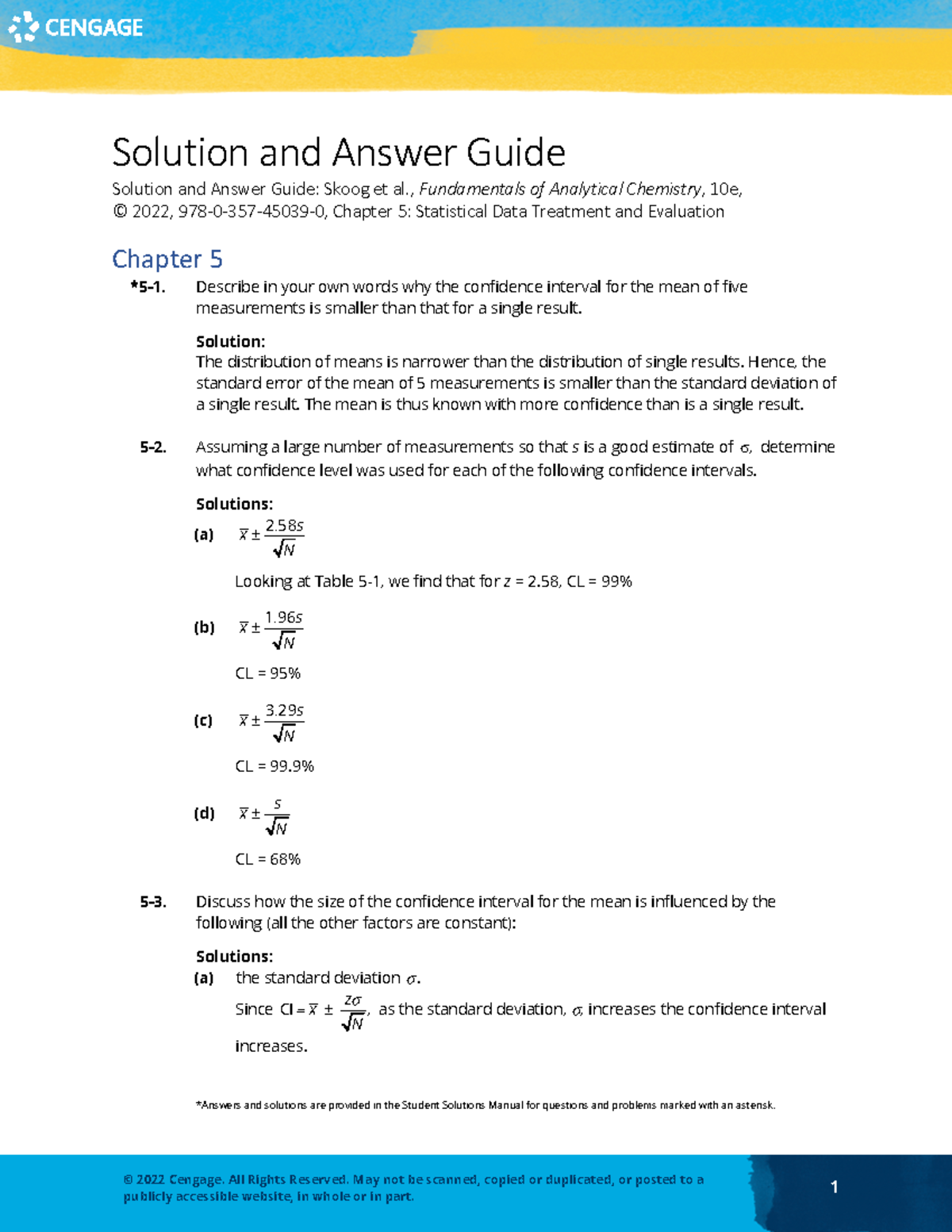 Skoog FAC 10e SAG Ch05 Final - Solution and Answer Guide Solution and Answer Guide: Skoog et al ...