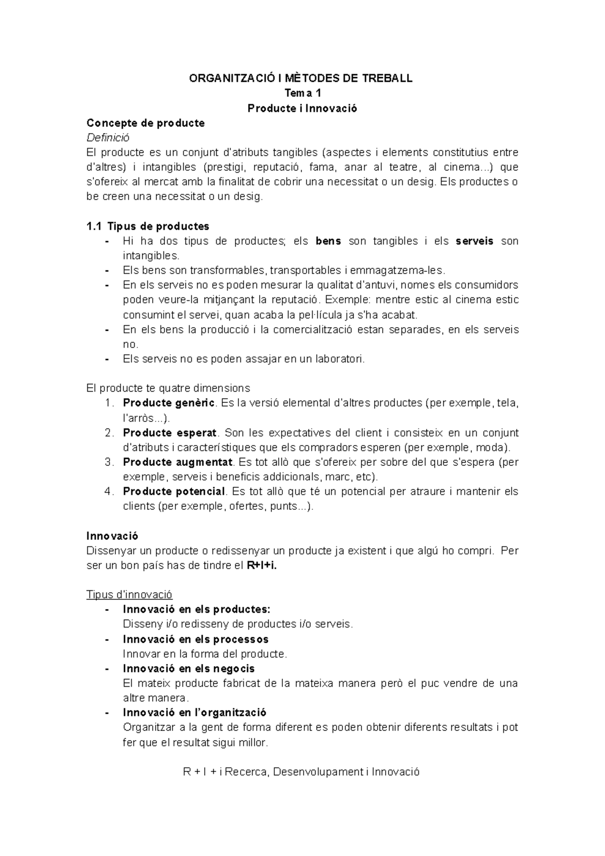 Apunts final OIMT - apuntes de organización del trabajo. año 2021 ...