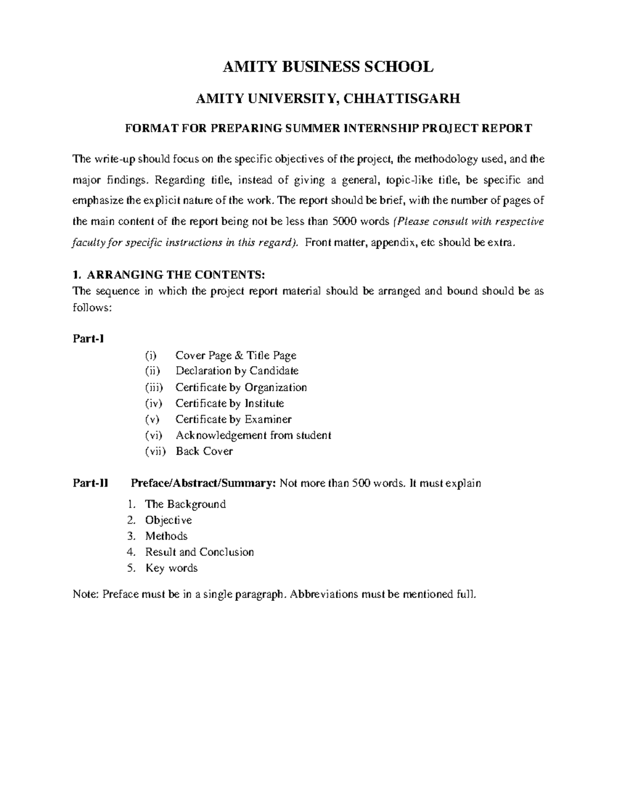 SIP Report Format-2020i4rt0trbgrghkcbnm.asdgkl;'weuip[ - AMITY BUSINESS ...