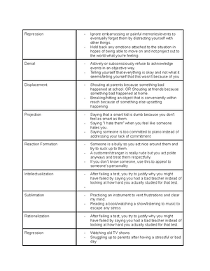 Unit 1 - Notes - What is Human Growth and Development? The study of ...