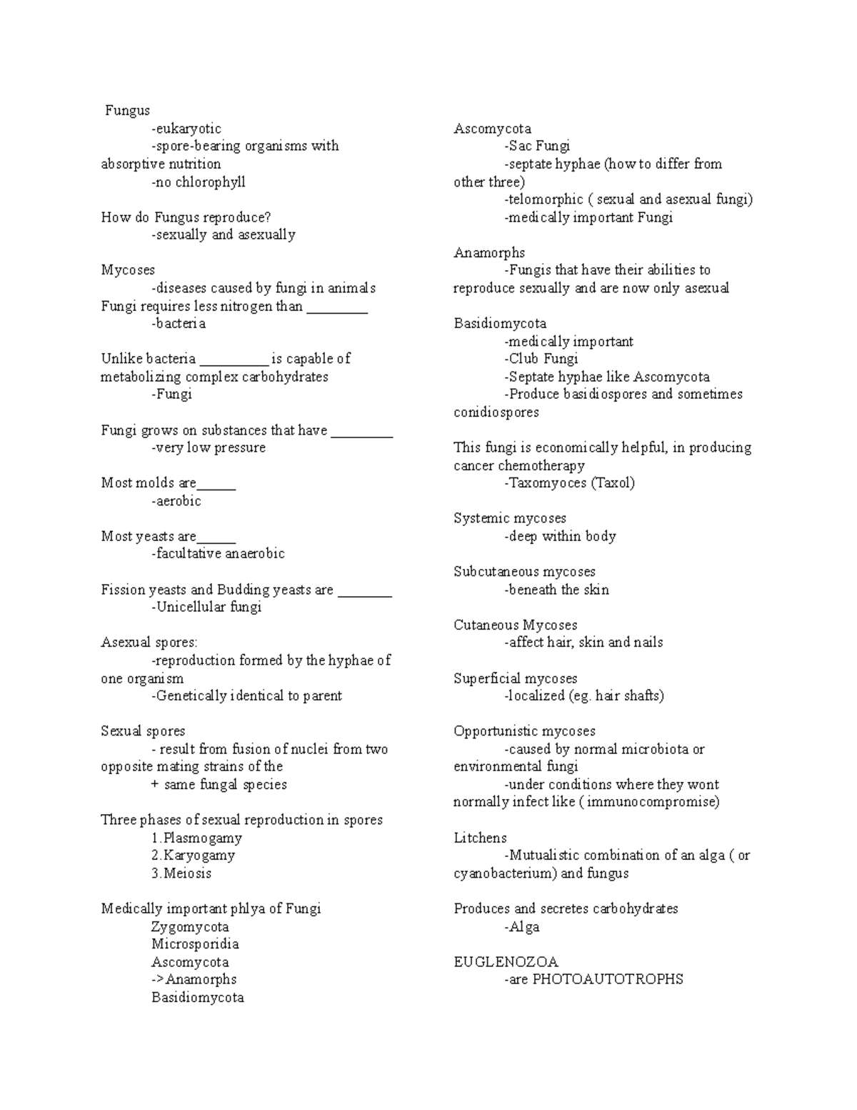 Microbiology Notes 1 - Pharmaceutical Microbiology And Parasitology ...