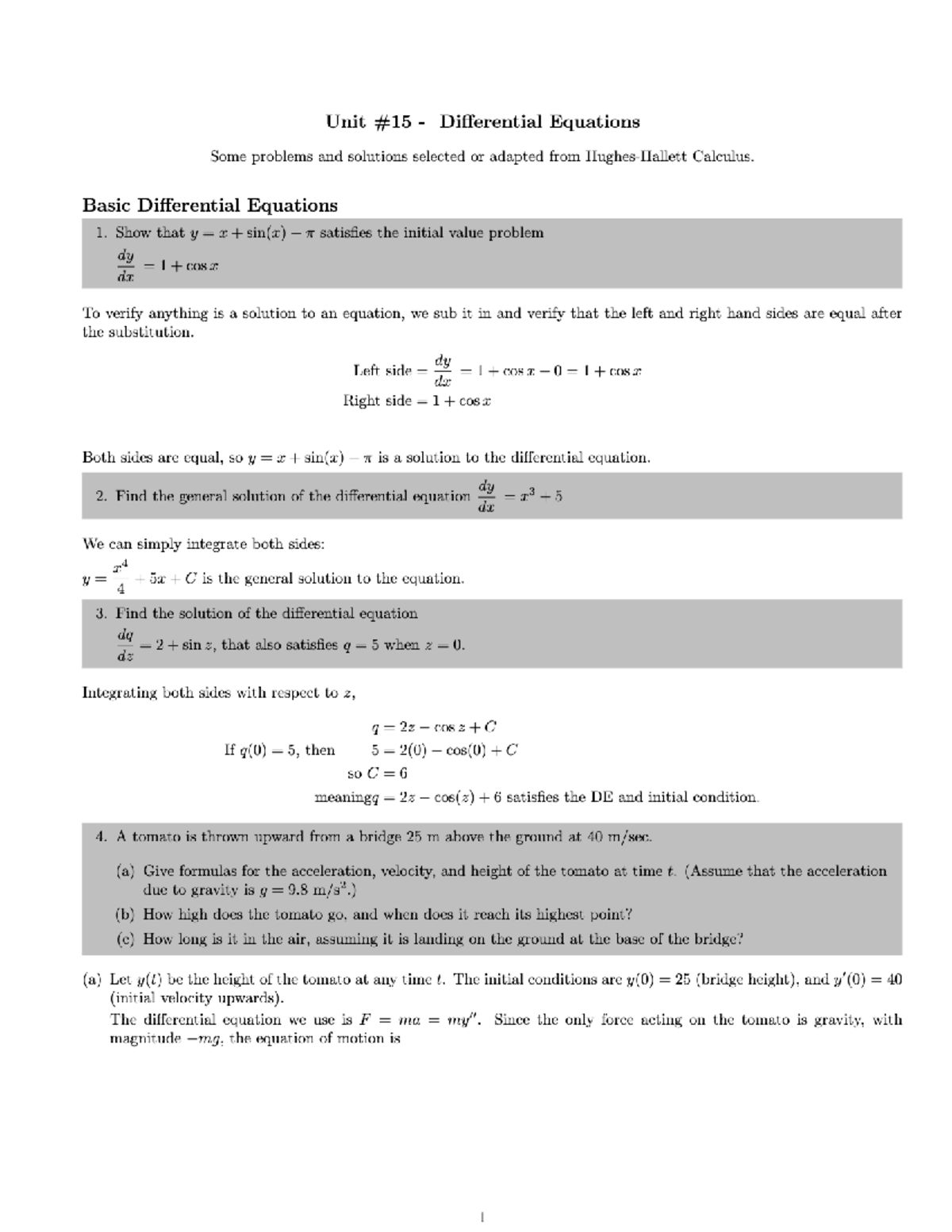 Unit15 solutions - unit 15 answers - MATH 100 - Studocu