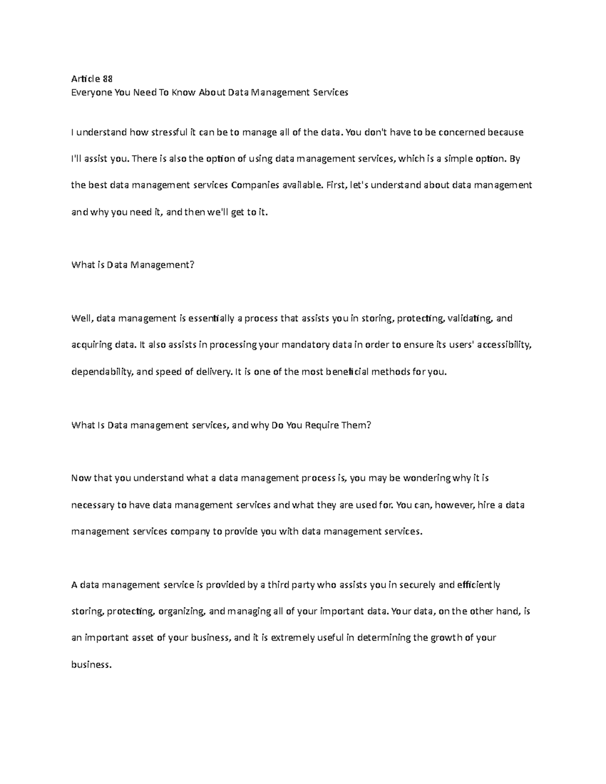 Article 88 - Article 88Everyone You Need To Know About Data Management ...