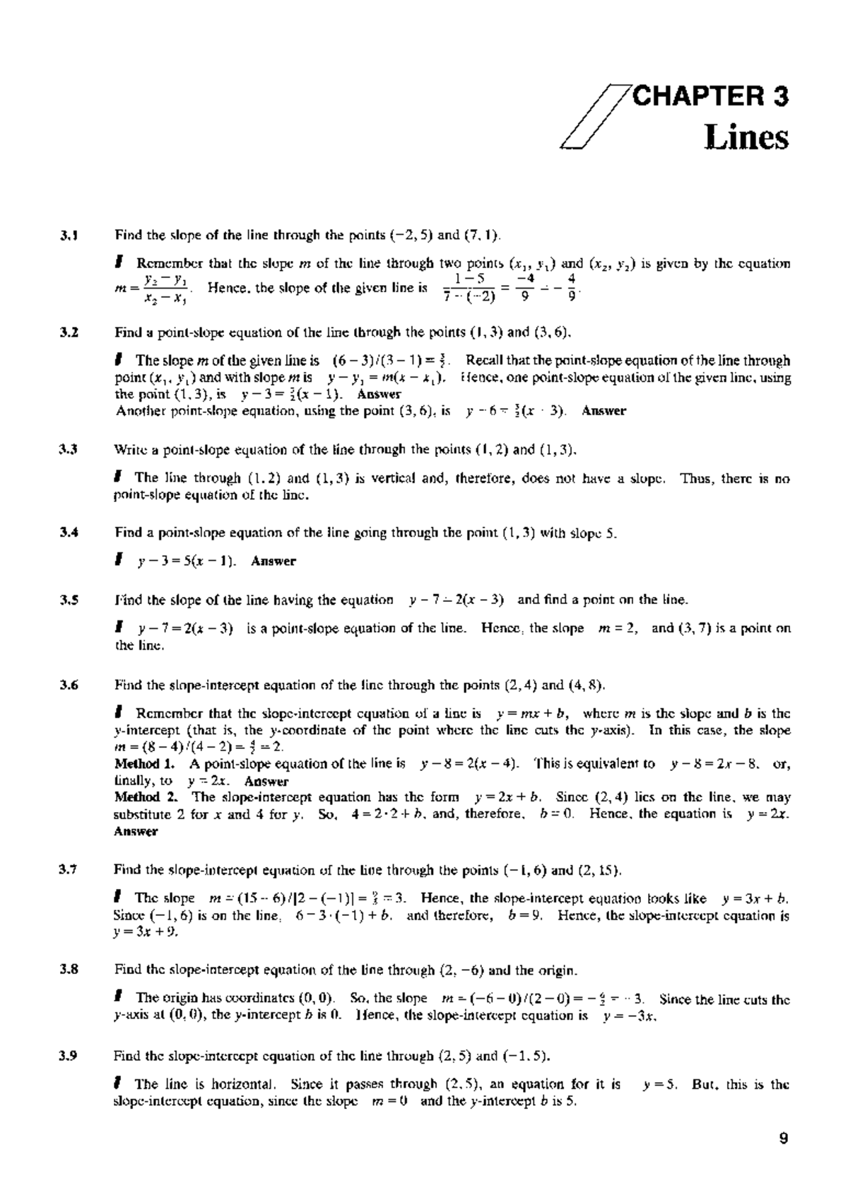 Calculus Lines - MATH 1041 - Temple University - Studocu
