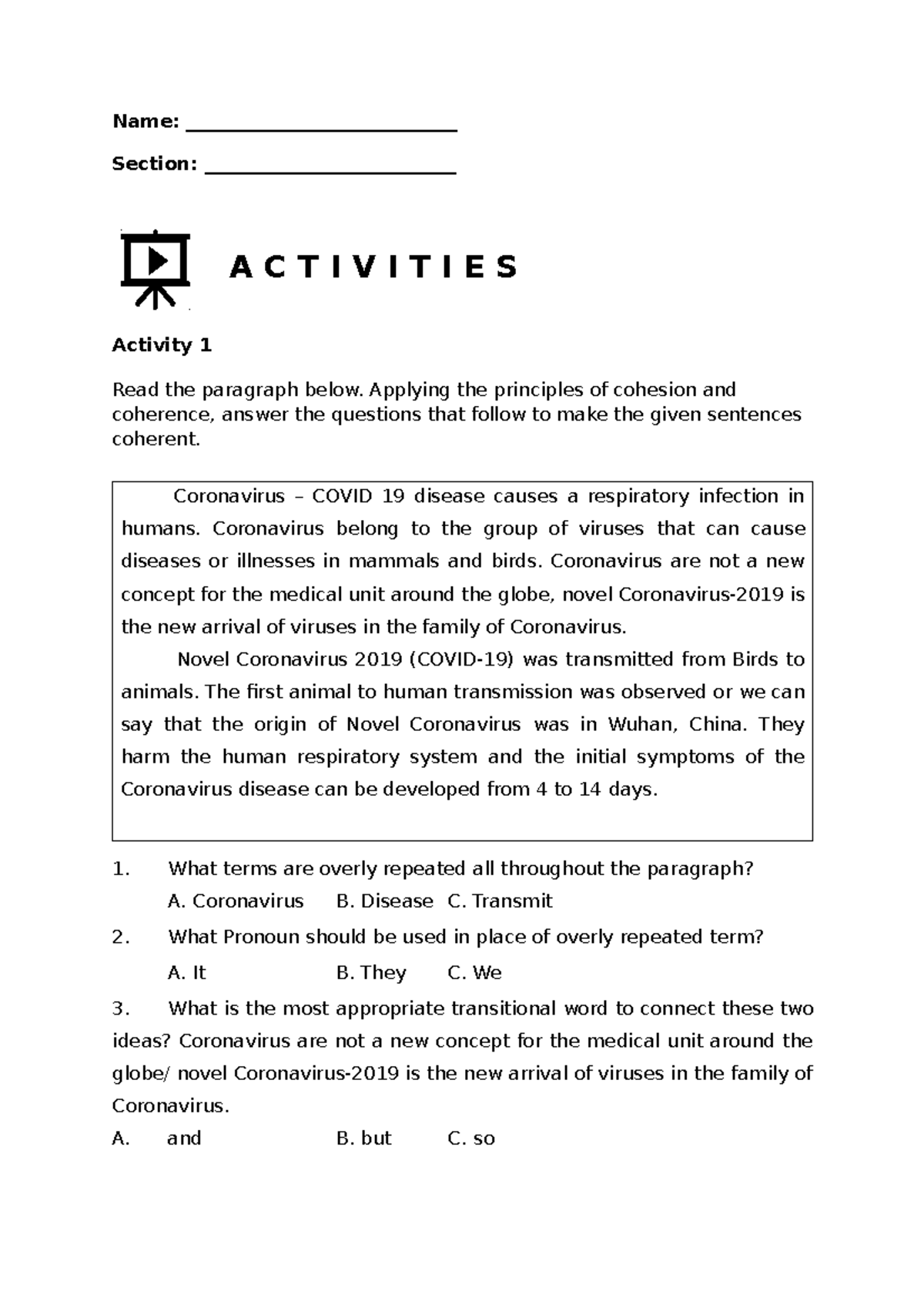 Module 11 - Activity 1 & 2Semi-DLP Module 11 Expanding Ideas Using ...