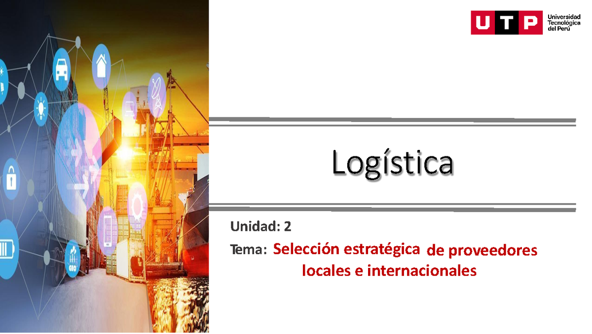 S06 s1 Selección estratégica de proveedores locales e internacionales ...