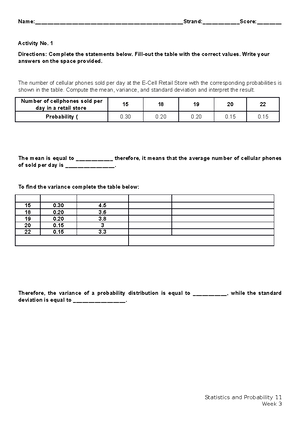 Pre cal - Mathematical Analysis II - Studocu