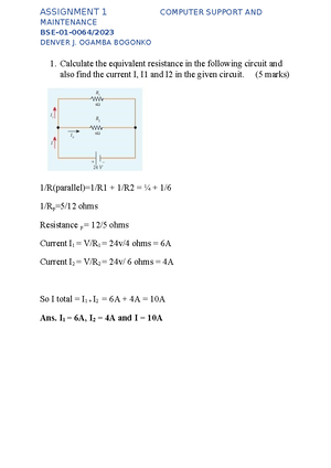 Principles of computer support and maintenance - 1 Introduction to ...