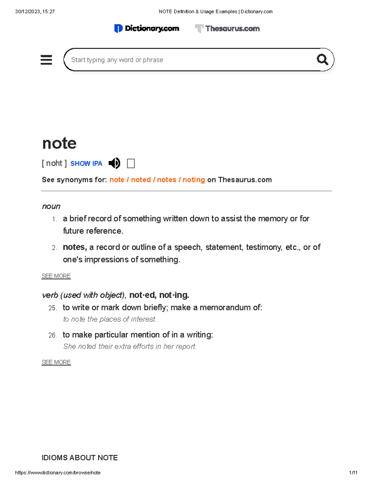 NOT - sadsf fsdfds cfxdfdf - note [ noht ] SHOW IPA See synonyms for ...