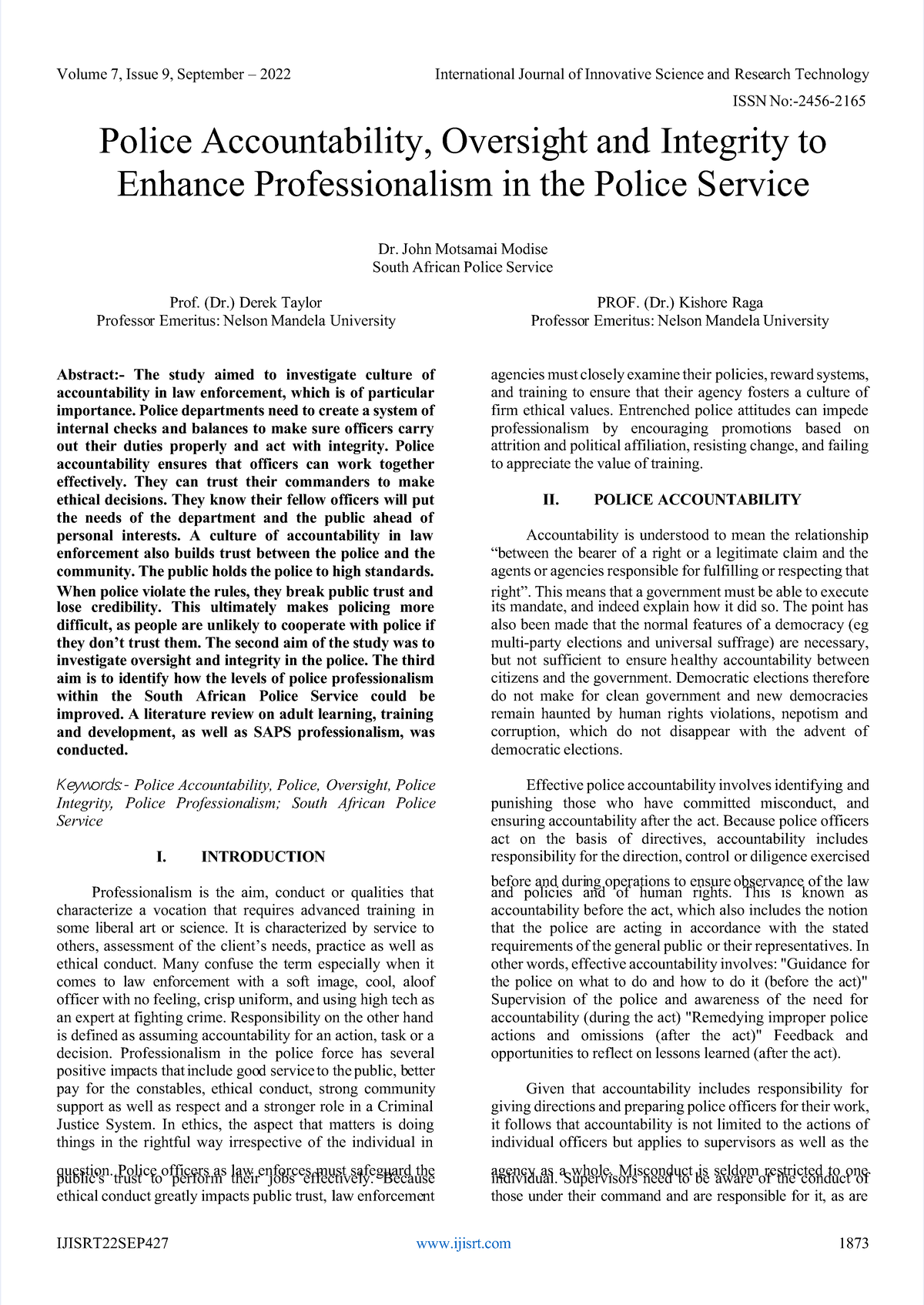 Pdf-police-accountability-oversight-and-integrity-to-enhance ...