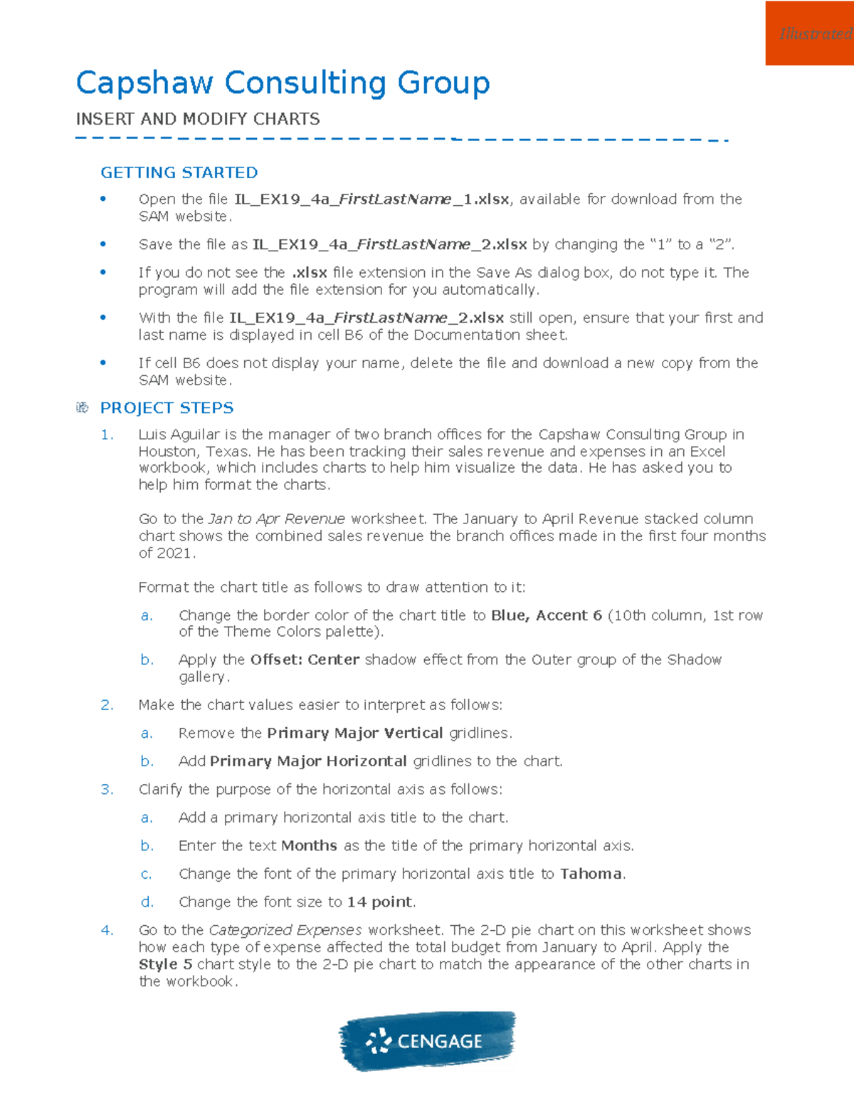 Instructions IL EX19 4a - Capshaw Consulting Group INSERT AND MODIFY ...
