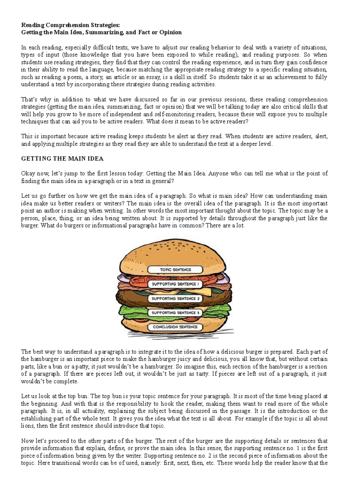 Reading Comprehension Strategies - Sequencing, Cause and Effect, and ...
