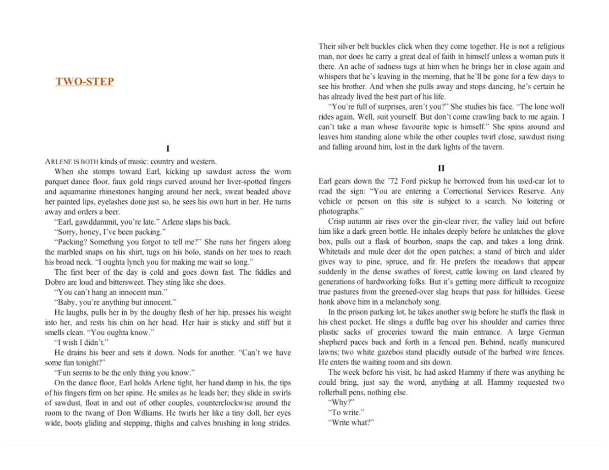 Two Step by John Vigna - reading - MAT101 - Studocu