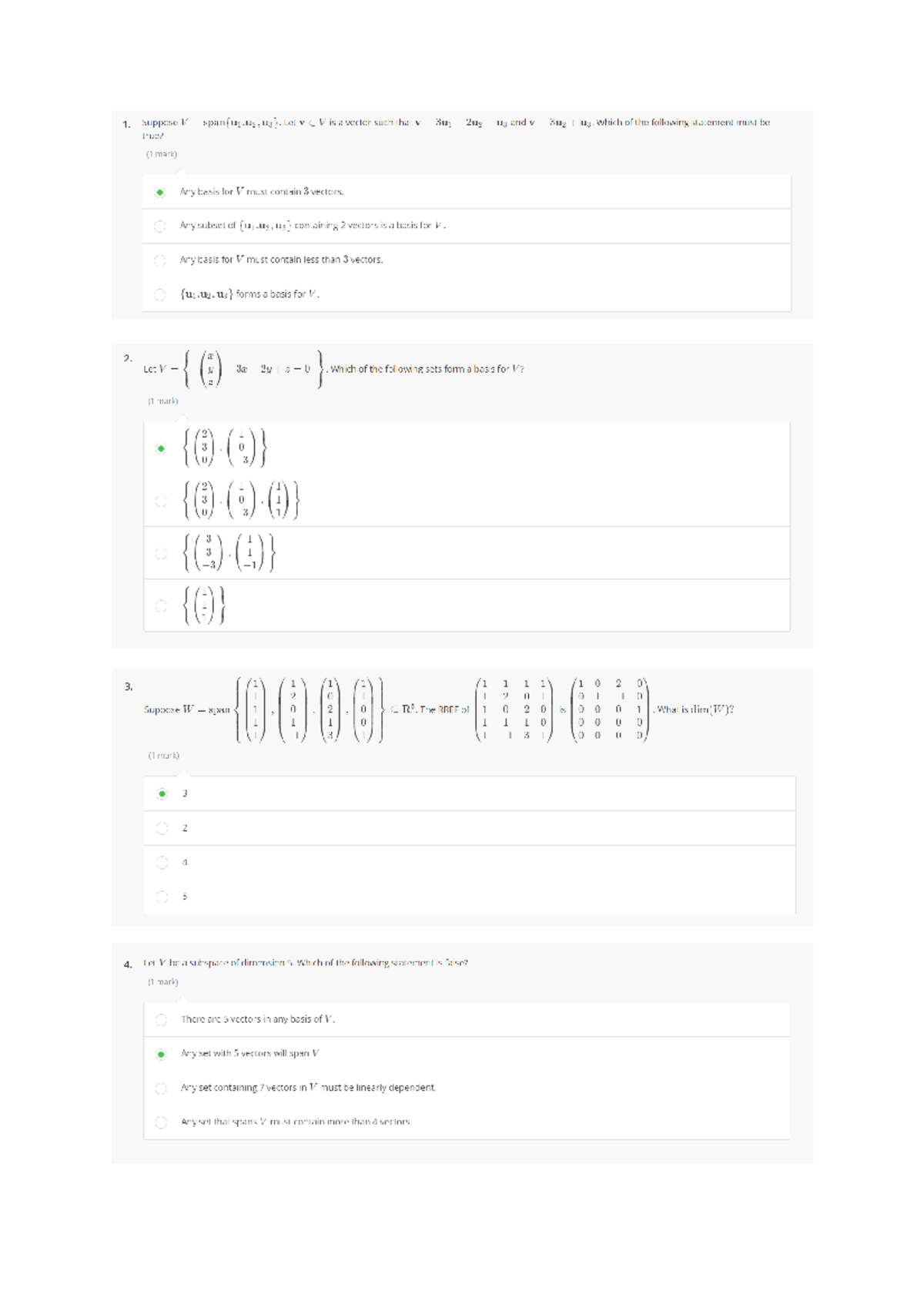 Quiz8 - week 8 quiz - MA1508E - Studocu