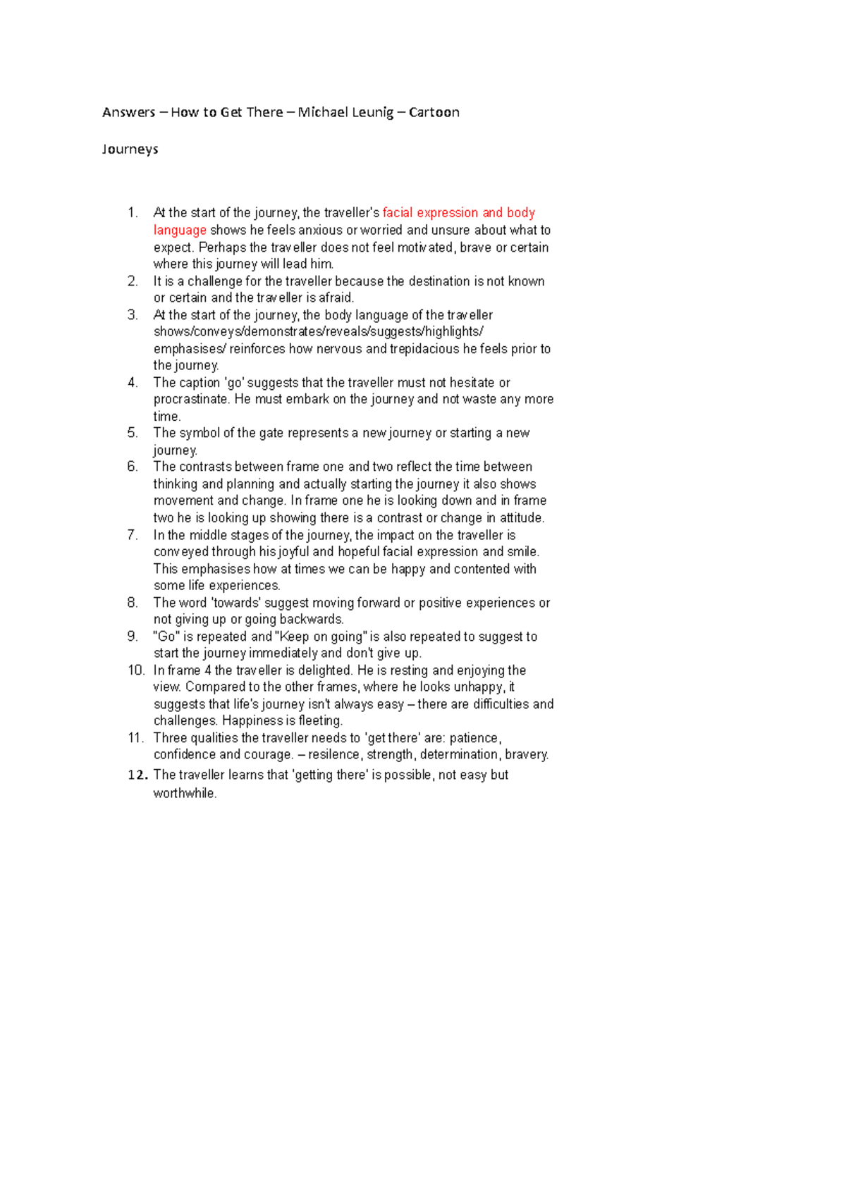 Howtogettherecartoon - Answers – How to Get There – Michael Leunig ...