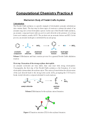 Gaussian Calculation Assignment 03 - Computational Chemistry Practice 3 ...