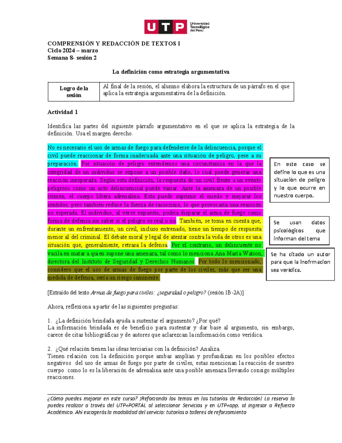 S08 s2+La+definicion - comprension - - Studocu