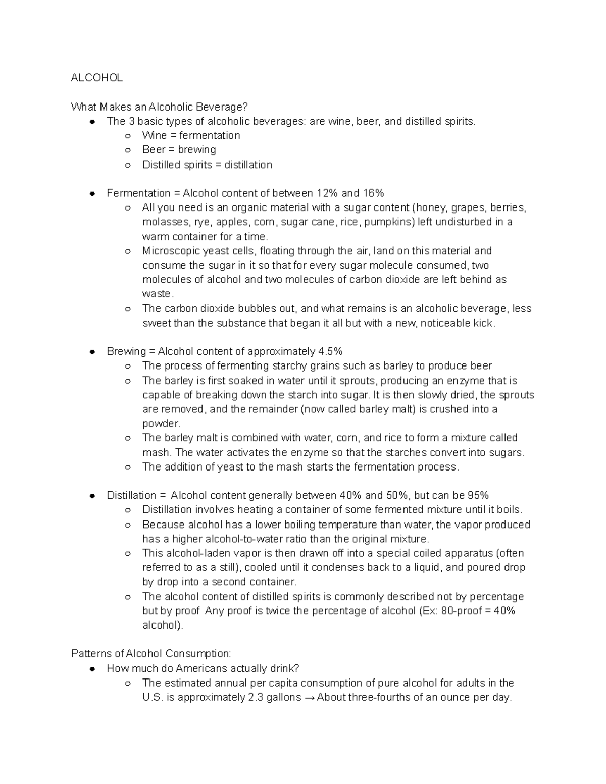 Substance Use and Abuse Ch 13 - ALCOHOL What Makes an Alcoholic ...