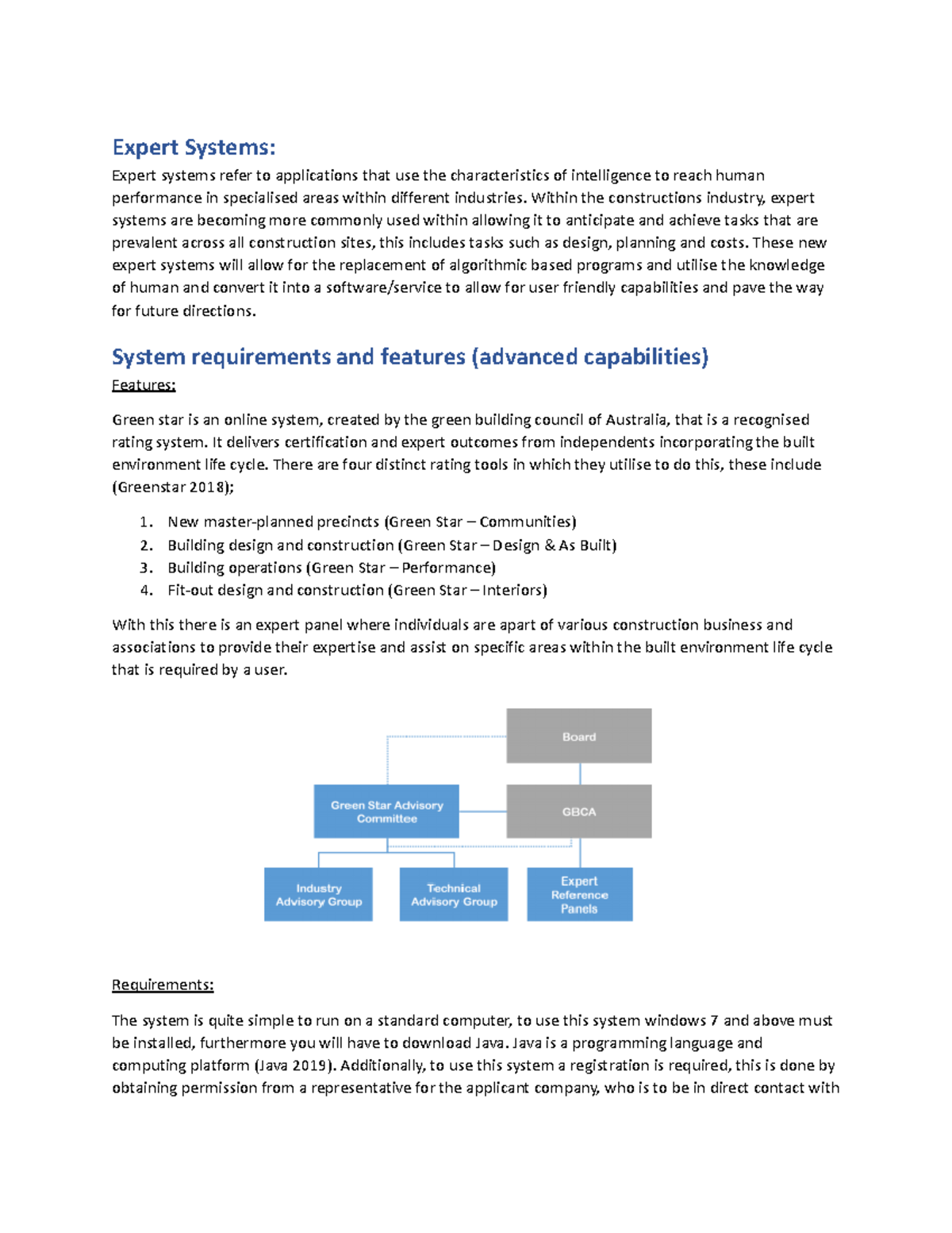 Construction Information Systems Expert Systems - Expert Systems: Expert systems refer to - Studocu
