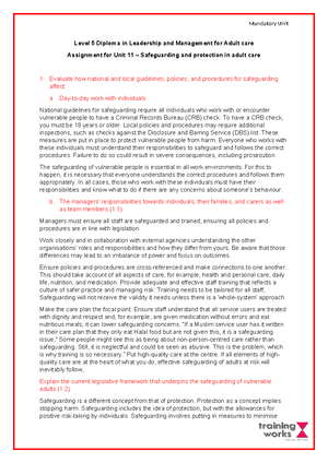 Safeguarding & Prevent A - LEVEL 2 CERTIFICATE IN UNDERSTANDING ...