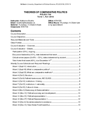 [Solved] What is the summary and theoretical framework for Paul Pierson - Topics in Comparative ...