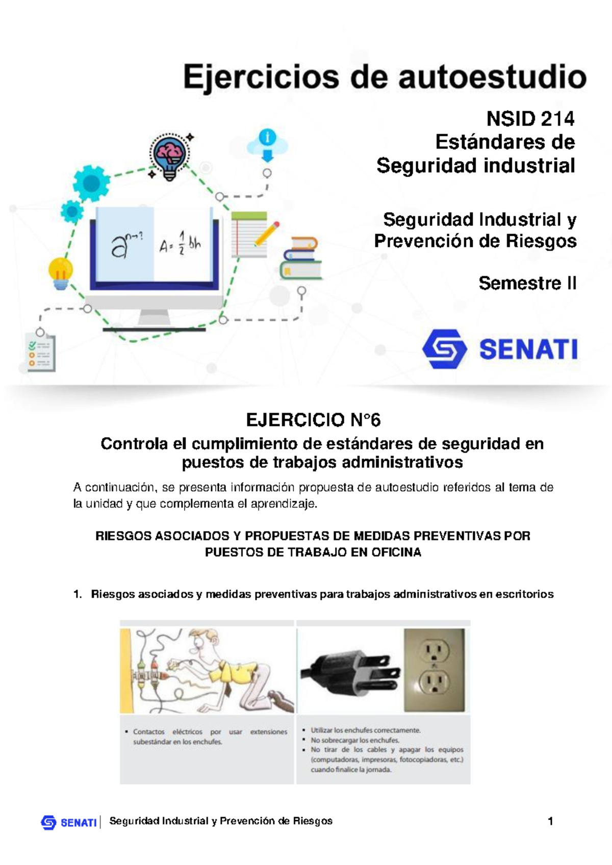NSID NSID-214 Ejercicio T006 - EJERCICIO N° 6 Controla el cumplimiento ...