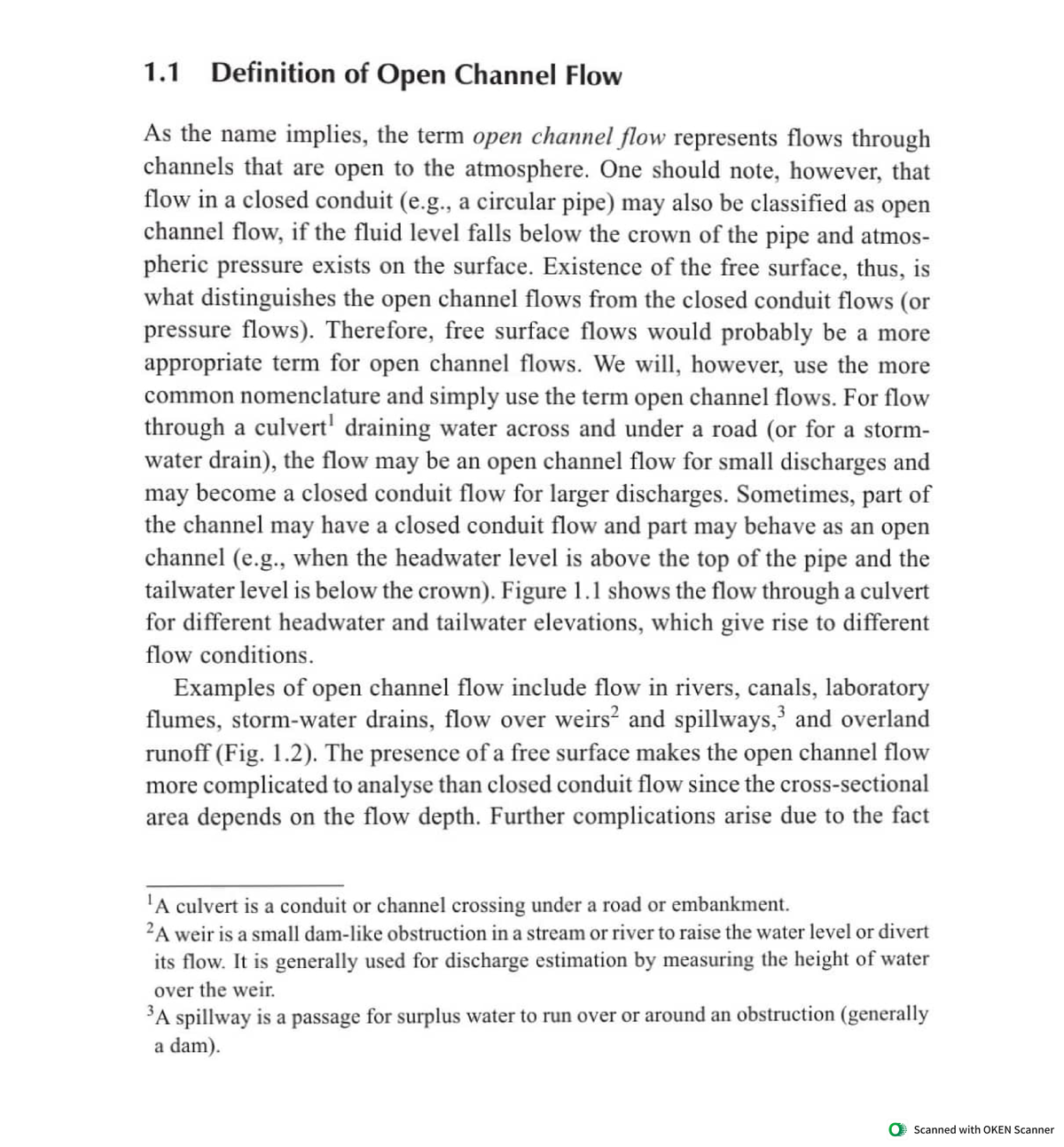 Flow Through Open Channels - Advanced Fluid Mechanics - Studocu