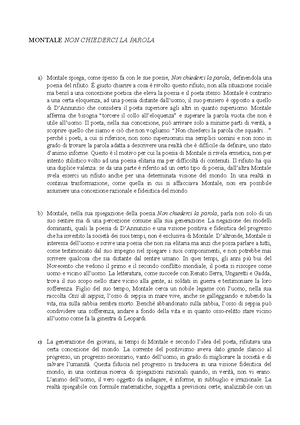 Riassunti Testi ITA - TESTI D’ANNUNZIO IL PIACERE: RITRATTO ALLO ...