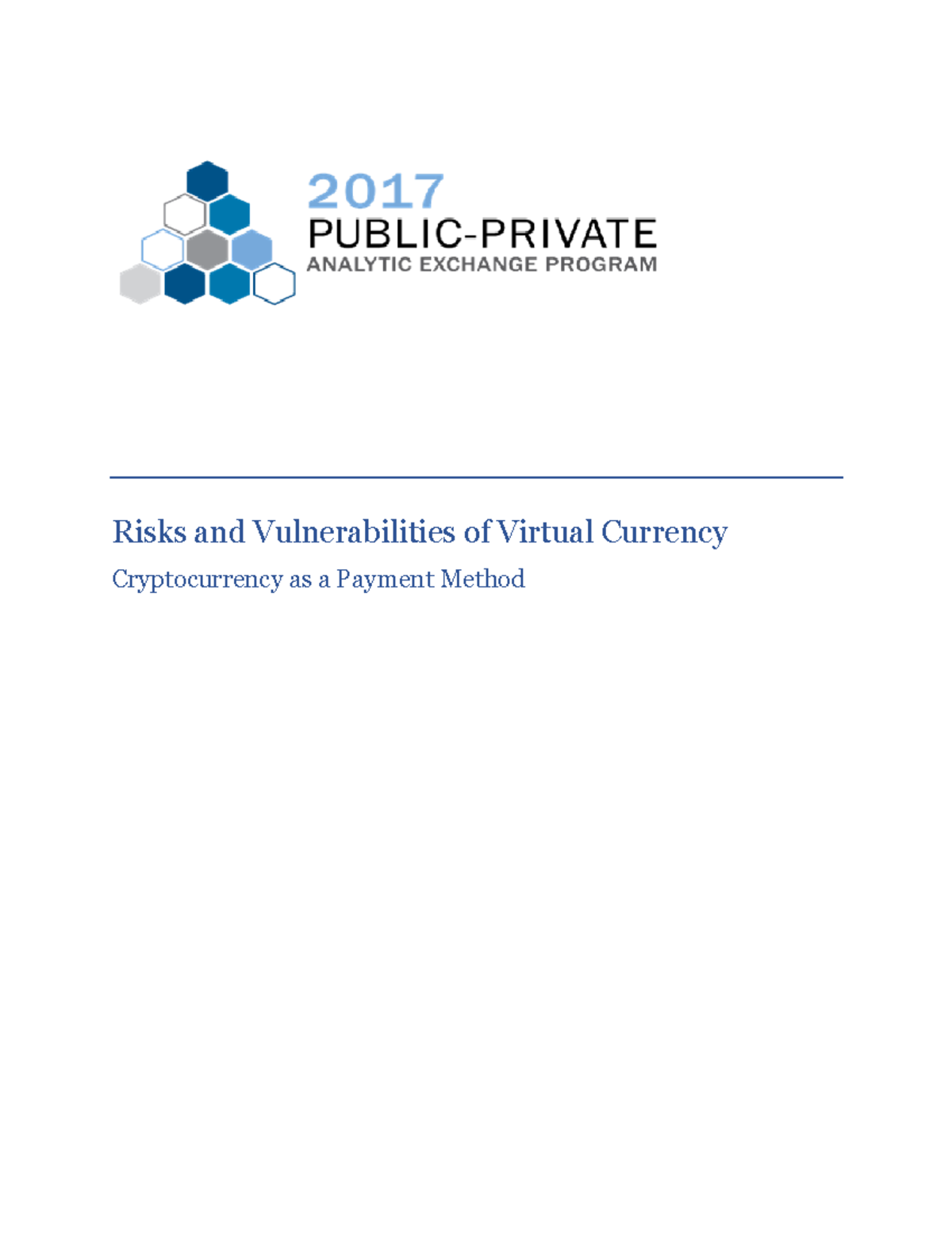 9-2017-AEP Risks-and-Vulnerabilities-of-Virtual-Currency - Risks and ...