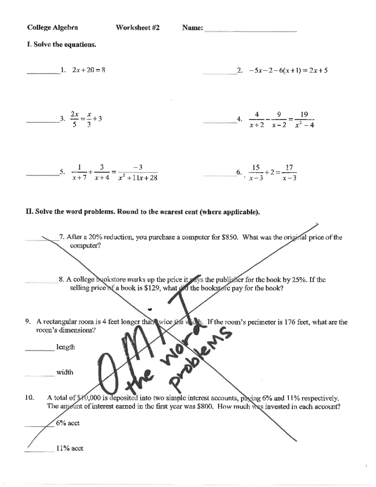 Worksheet 2 fall 21 - MAT 1313 - Studocu