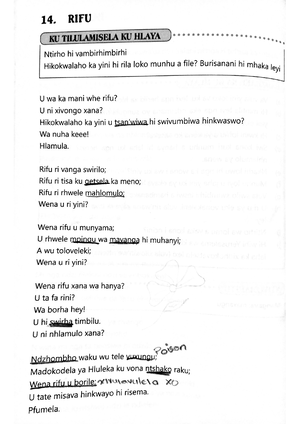 Nov 3, Doc 1 - For summary - Short Story: Swimming partners Short Story ...