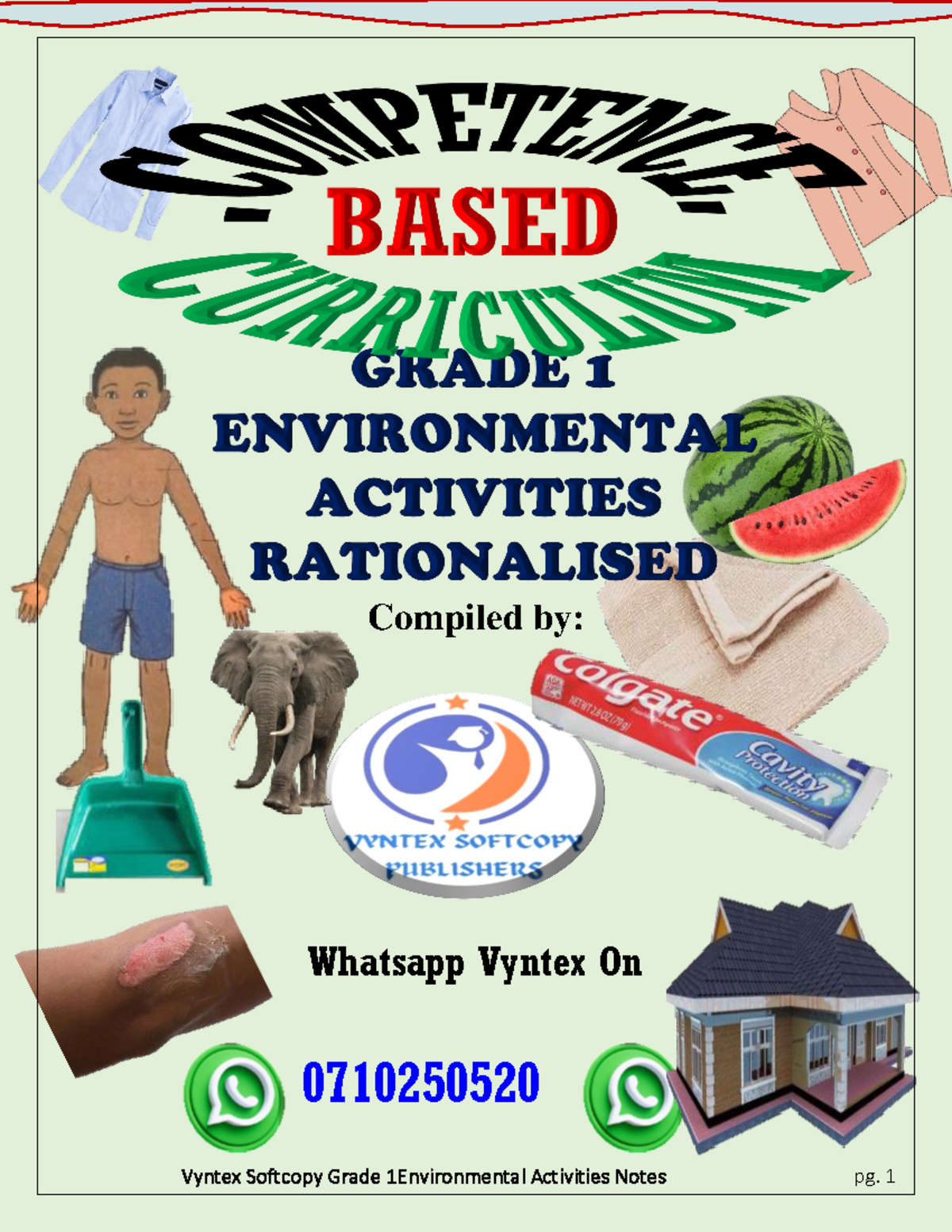 G1 Environmental Activities - Vyntex Softcopy Grade 1Environmental ...