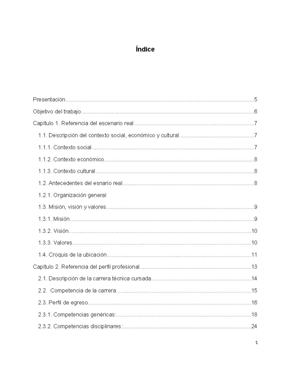 Indice - ayuda a entender - Índice - Studocu