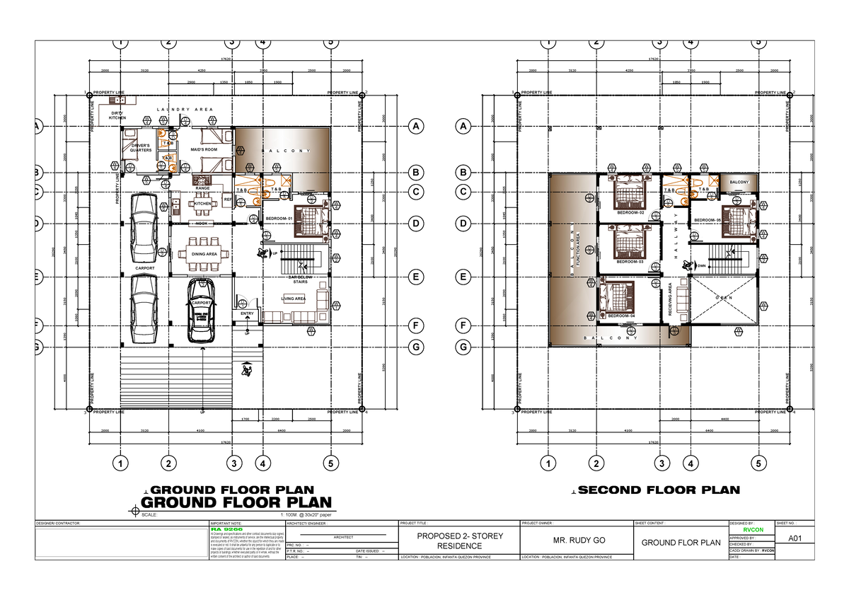 RUDY GO SET OF Plans updated-A3 - B A L C O N Y B A L C O N Y FUNCTION ...
