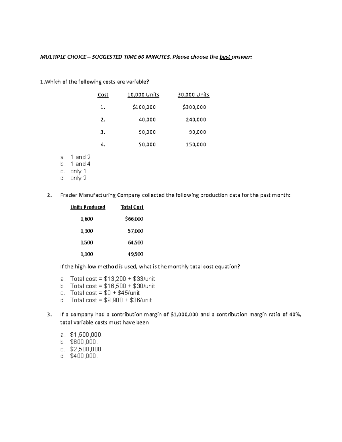 COMM294 - Practice Final Exam - Blank - r - MULTIPLE CHOICE – SUGGESTED ...