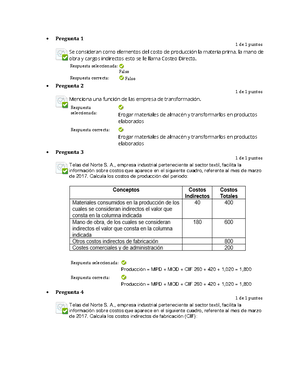 A8 PIE3 - PROYECTO INTEGRADOR ETAPA 3 - Contabilidad de costos Actividad 8. Proyecto Integrador ...