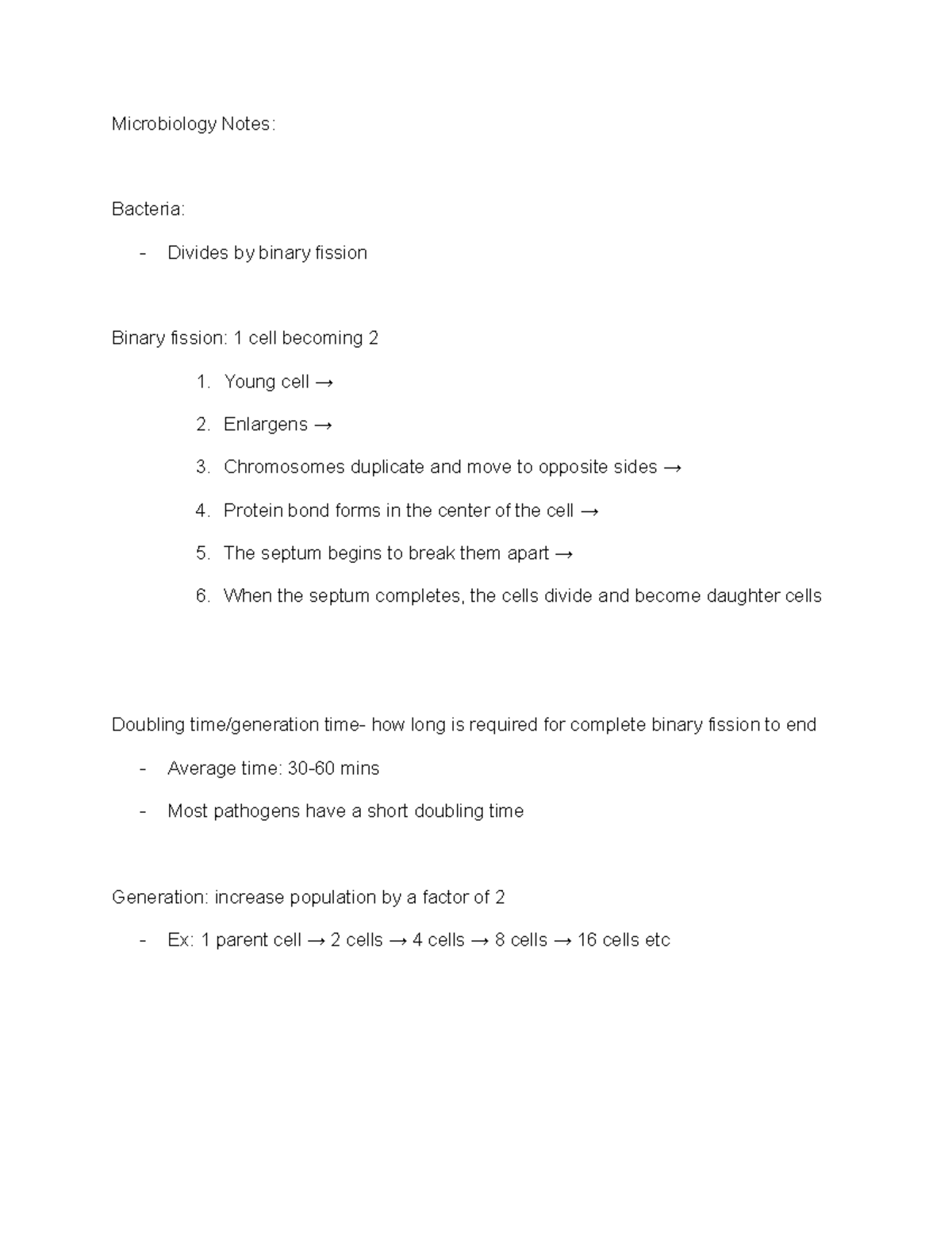 Microbiology Notes bacteria growth stages - Microbiology Notes ...