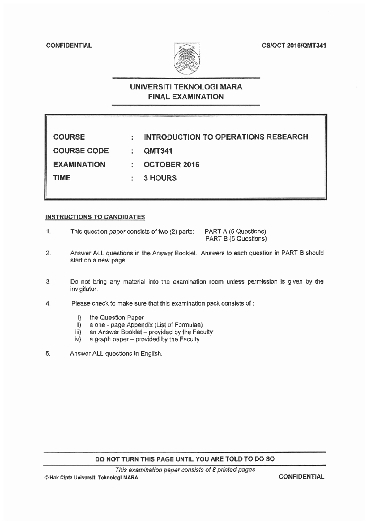 4. October 2016 - Entrepreneurship - UiTM - Studocu