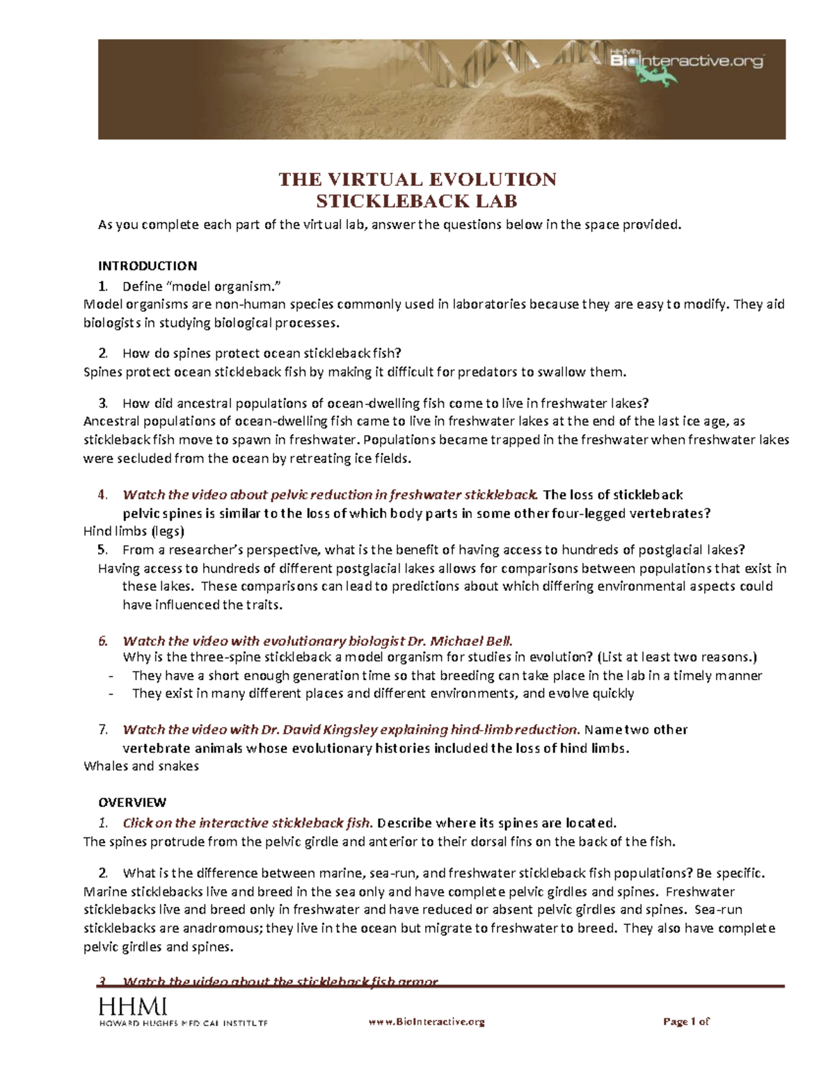 BIO 173 Stickleback Evolution Lab Activity FA20 - Deprecated API usage ...