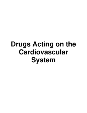 P2- Pointers - Pharmacology reviewer - MOA of: Diazoxide Long-acting ...