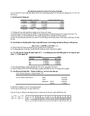 Pdfcoffee - Using Econometrics: A Practical Guide (7th Edition) by A. H. Studenmund Using - Studocu